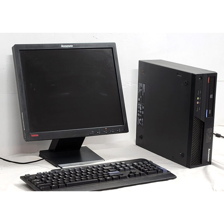 Lenovo Thinkcentre M58 Core2Duo/4GB/250GB HDD/Windows 7 Pro - Used Computers | Warranty - VIP ...